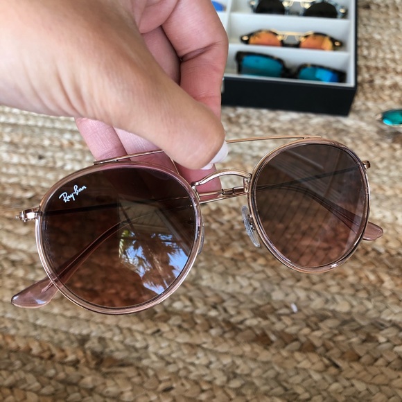 Ray-Ban | Accessories | Ray Ban Round Double Bridge Sunglasses | Poshmark